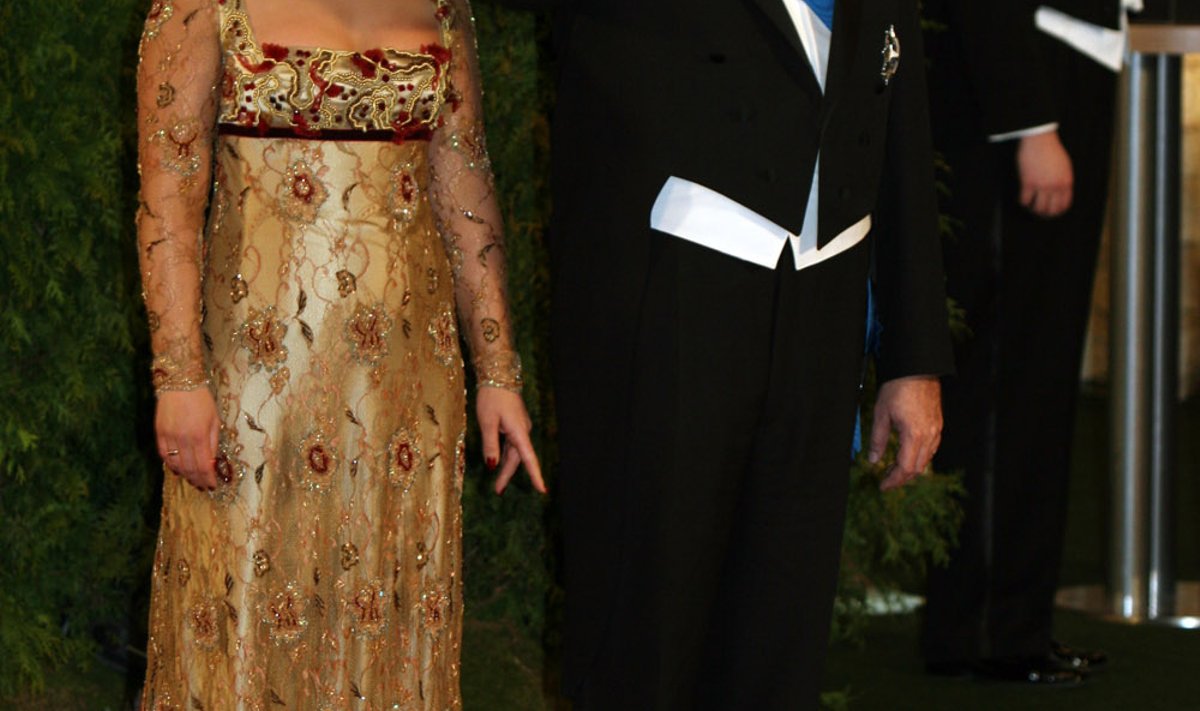 Vaata Ilvese Esimene Ball Aastal 2007 Läikivate Kangaste Mitte