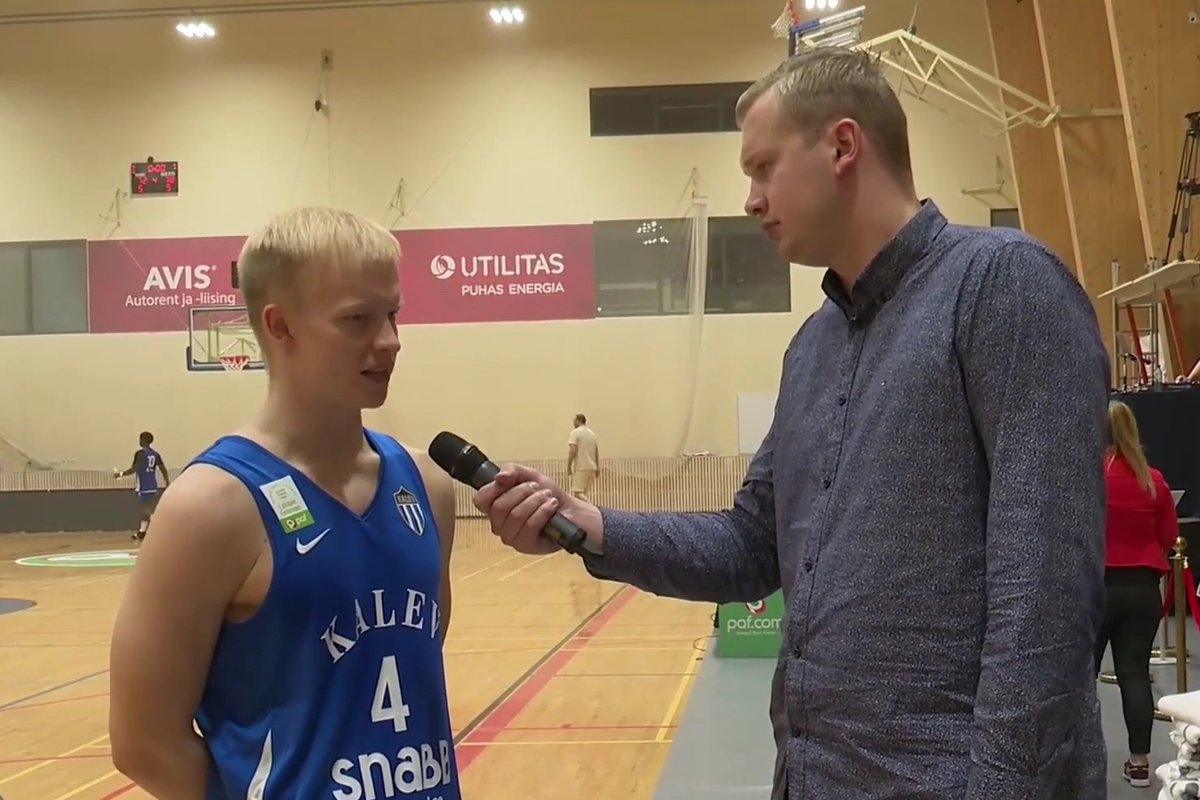 DELFI VIDEO | Kalevi mängujuht Eric Schmalz: Rapla võitmine oli meie ... DELFI VIDEO | Kalevi mängujuht Eric Schmalz: Rapla võitmine oli meie ...