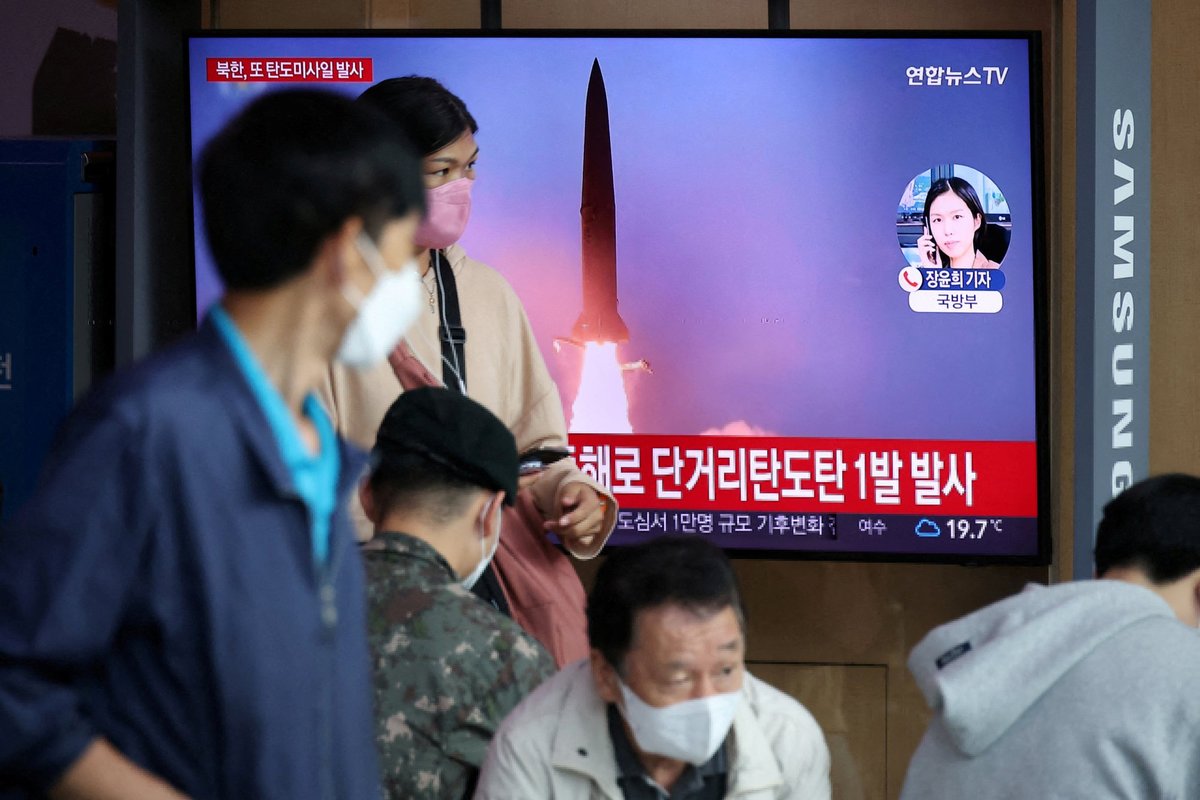 Põhja-Korea tegi USA ja Lõuna-Korea õppuste eel raketikatsetuse - Delfi Põhja-Korea tegi USA ja Lõuna-Korea õppuste eel raketikatsetuse - Delfi