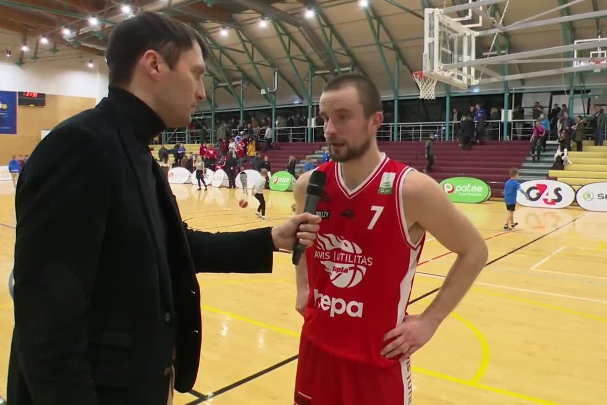 DELFI VIDEO | Laane: publiku jaoks oli hea ja võitluslik mäng - Delfi Sport DELFI VIDEO | Laane: publiku jaoks oli hea ja võitluslik mäng - Delfi Sport
